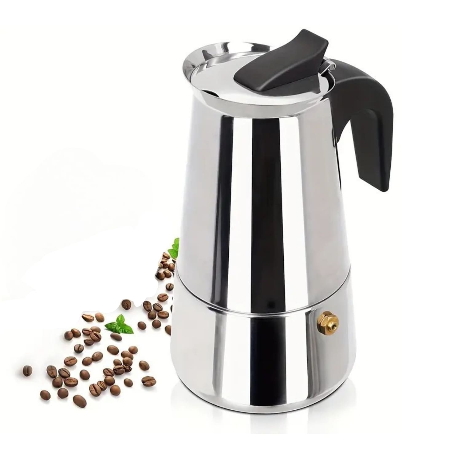 Cafetera Espresso Maker Italiana 4 Tazas Acero Inoxidable – Tienda PENTHA
