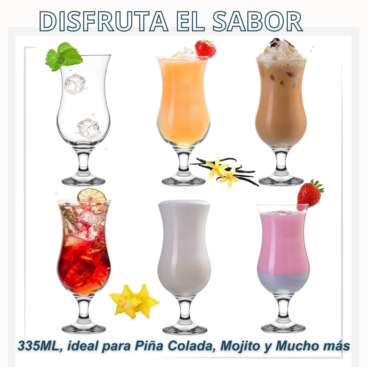 Copa para Coctel Huracán 335ml Set de Copas Windsor Nadir – Tienda PENTHA