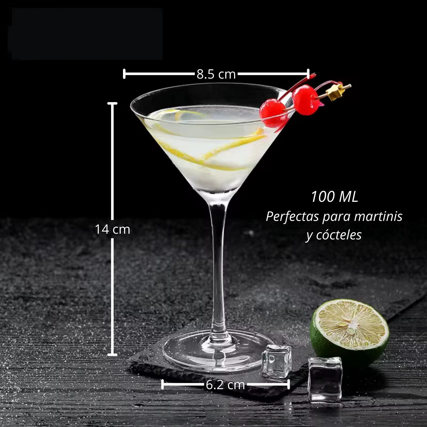 Copa Martini Coctelería 100ml Nadir Set de Copas – Tienda PENTHA