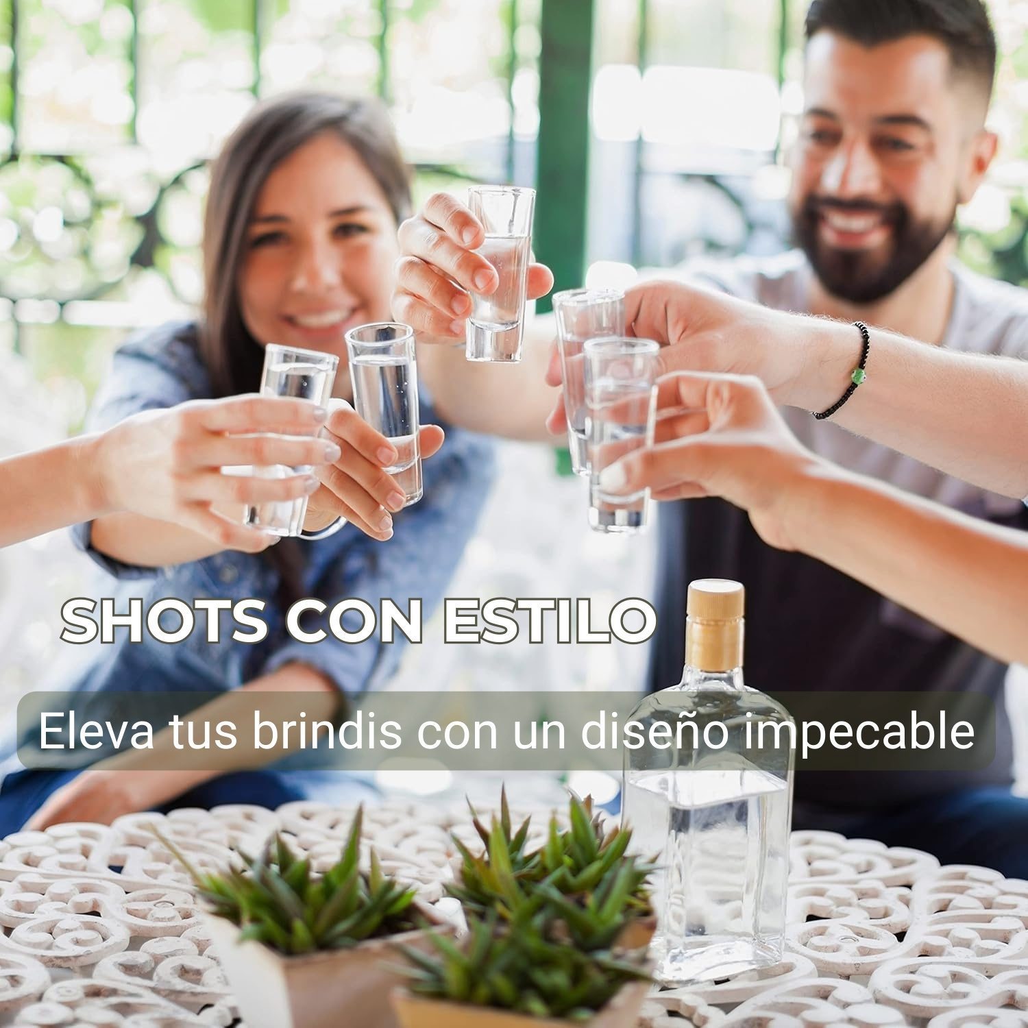 Vaso Shot Whisky Tequila 28ml, Set de Vasos Shot de Vidrio – Tienda PENTHA
